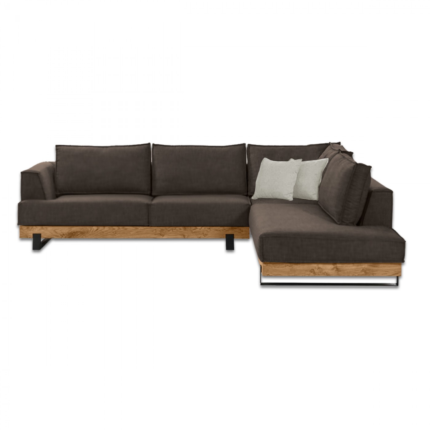 Γωνιακός καναπές Wood